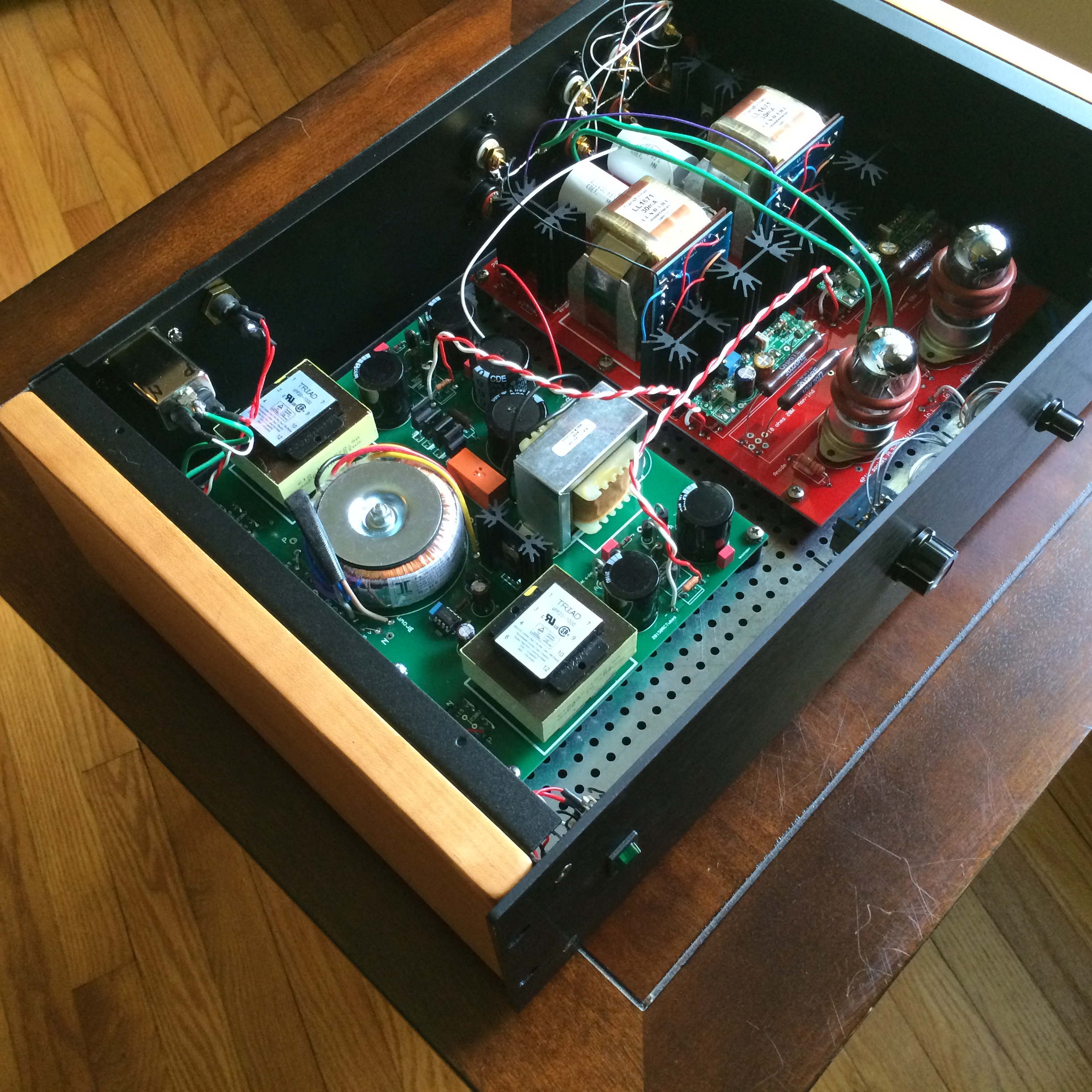 4P1L Line stage | simplepleasuretubeamps