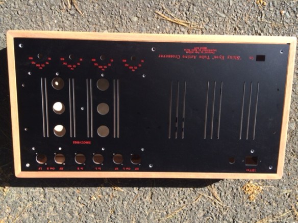 “Shiny Eyes” Tube active crossover, my implementation of Pete Millett’s ...