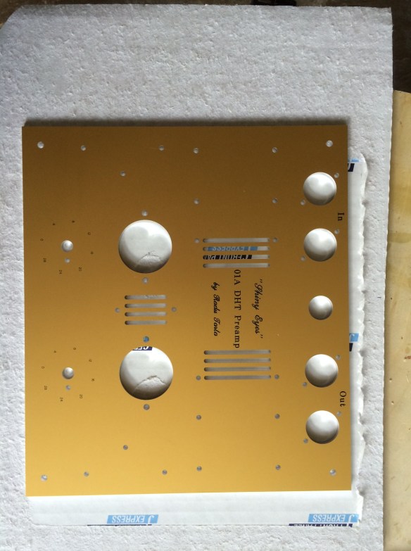 “Shiny Eyes” 01A DHT line stage | simplepleasuretubeamps